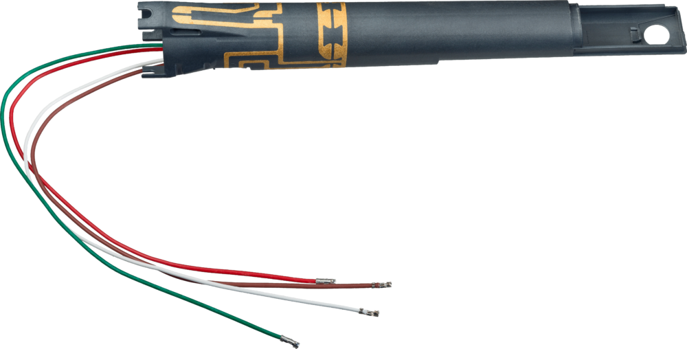 Optics carrier and heating element for caries diagnostics - Harting 3D MID